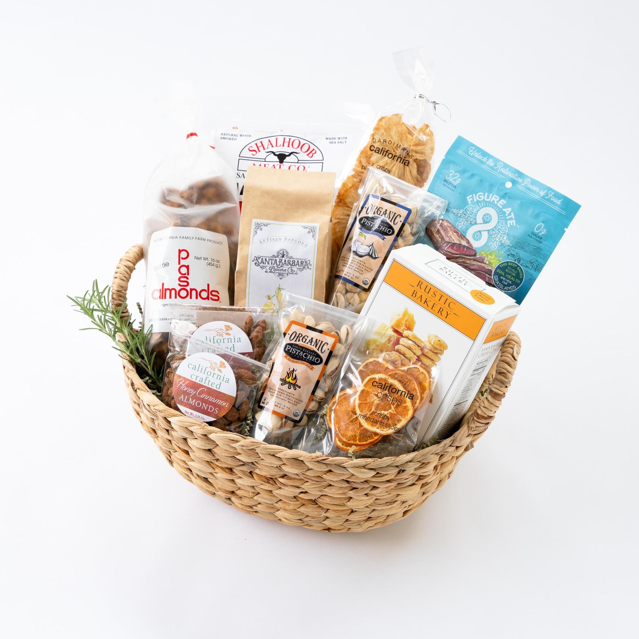 California Farm Snacks Gift Basket – Santa Barbara Company