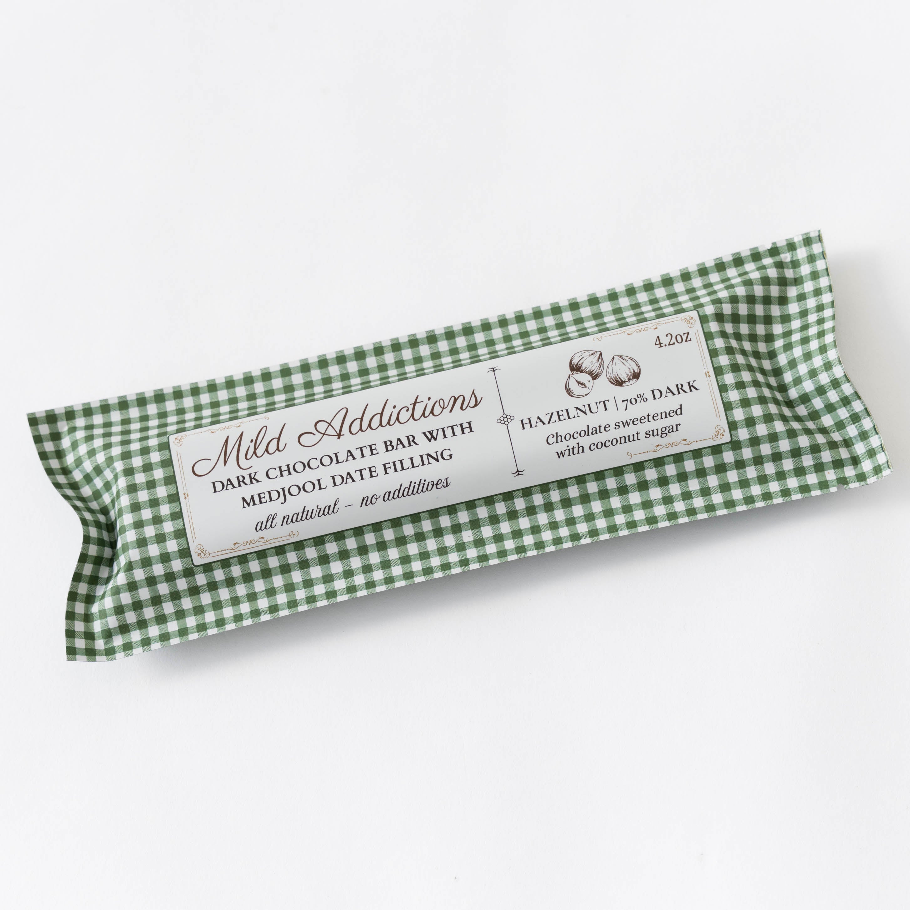 Hazelnut and Medjool Date Dark Chocolate Bar – Santa Barbara Company