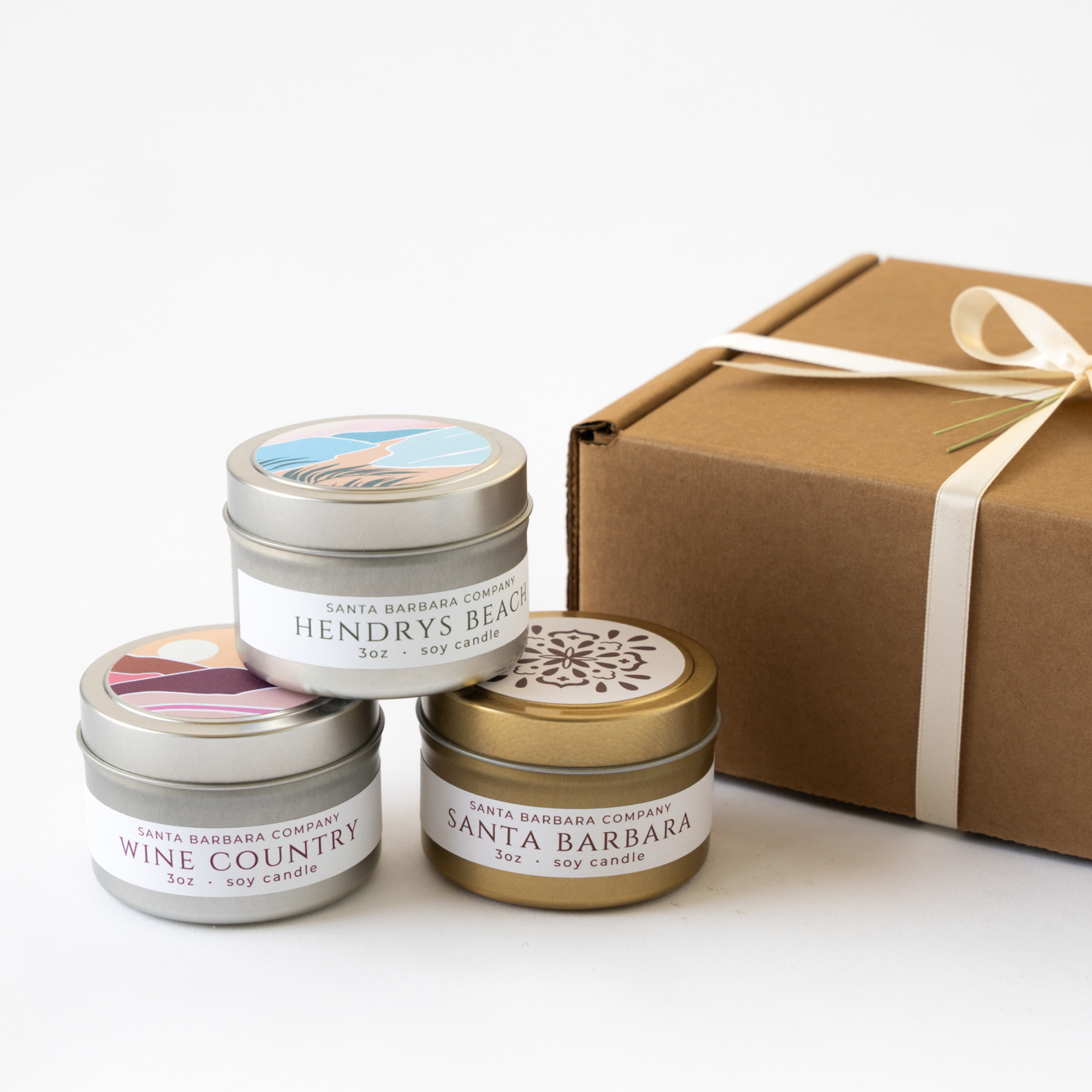 Santa Barbara Candle Trio Gift Set – Santa Barbara Company