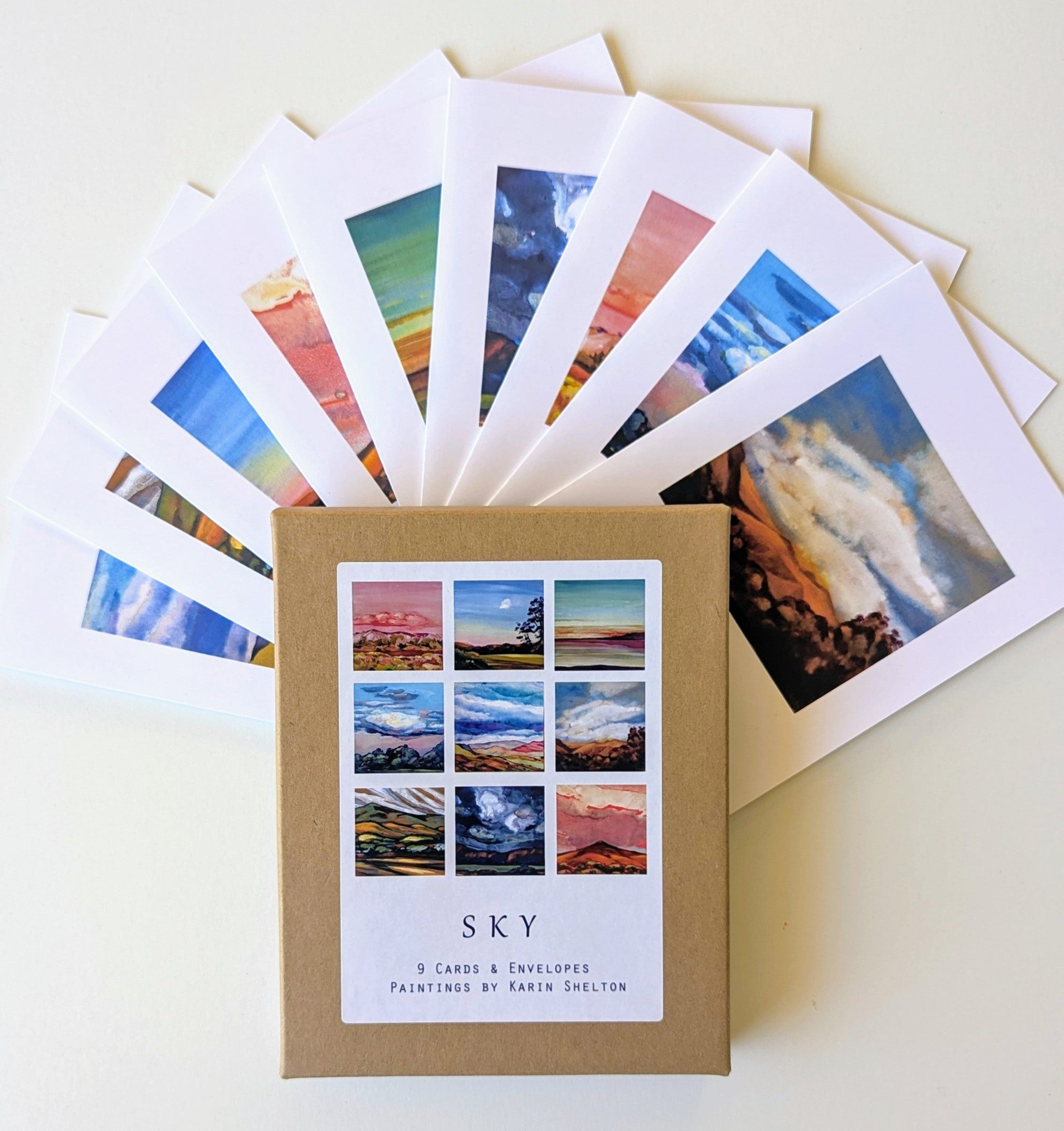Santa Barbara Sky Note Card Box Set| The Santa Barbara Company