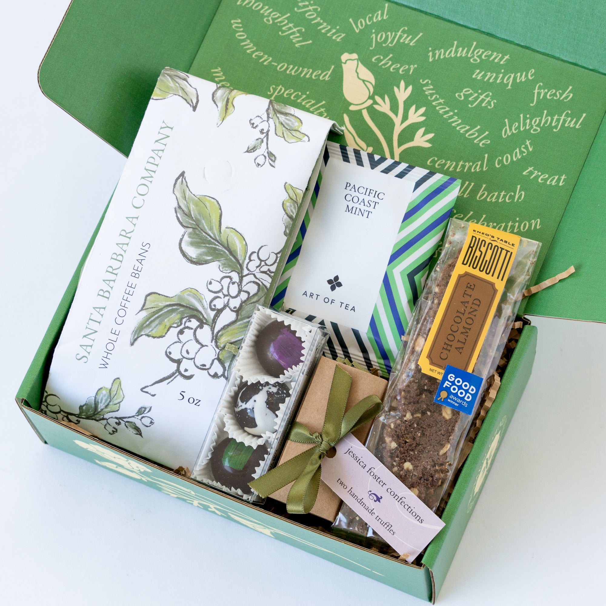 Artisan Coffee & Chocolate Gift Box – Santa Barbara Company