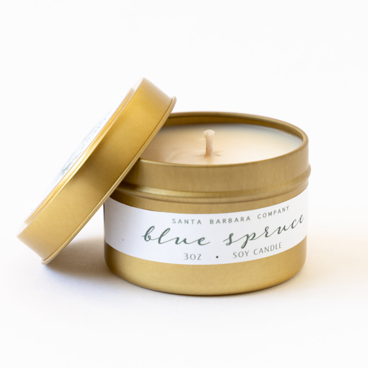 Blue Spruce Holiday Candle by Santa Barbara Company