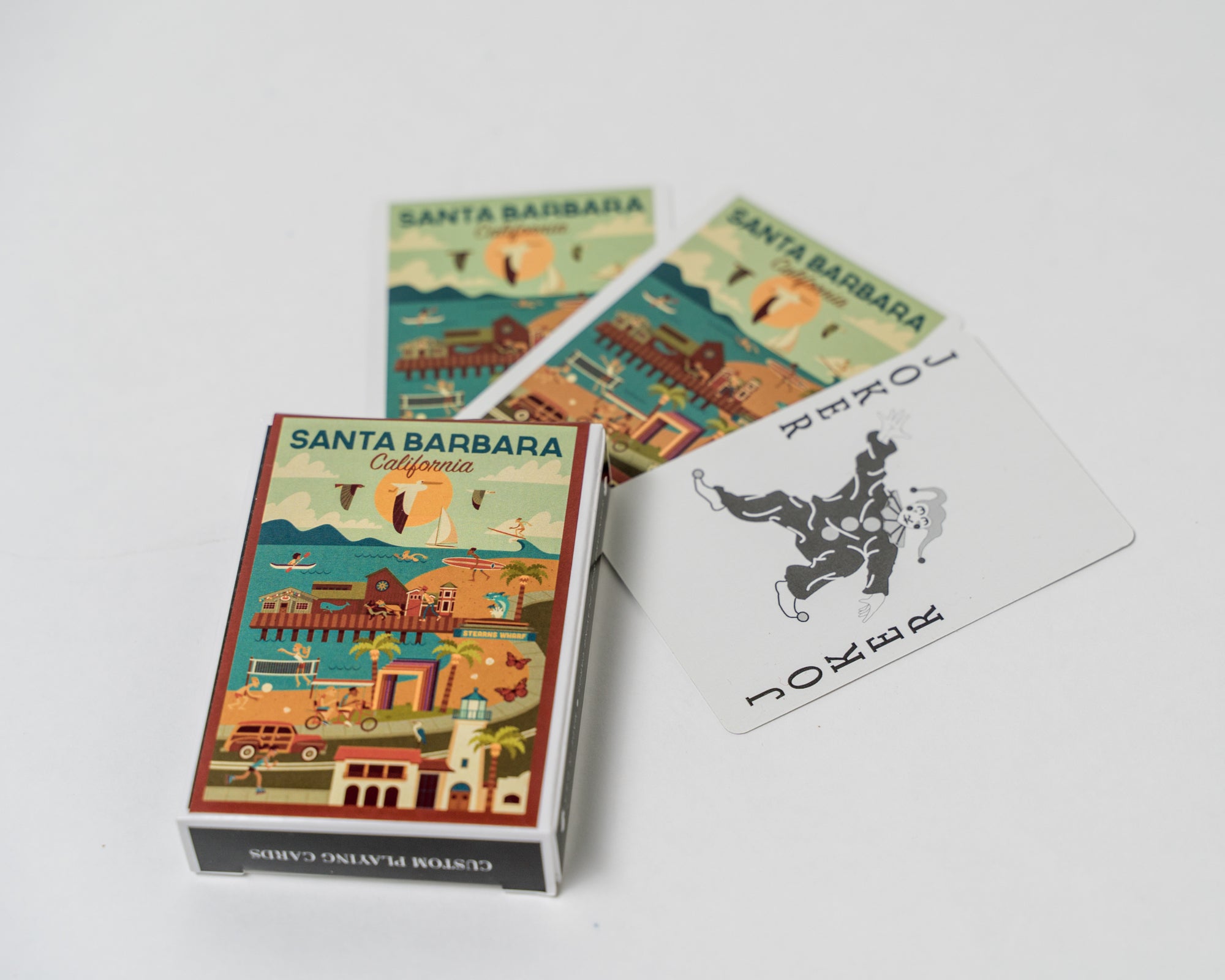 Santa Barbara Scene Playing Cards – Santa Barbara Company